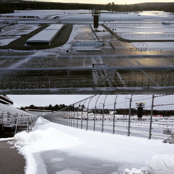 See NASCAR tracks covered in snow - Official Site Of NASCAR