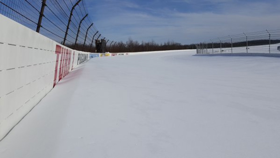 See NASCAR tracks covered in snow - Official Site Of NASCAR