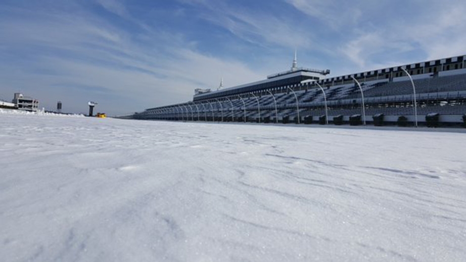 See NASCAR tracks covered in snow - Official Site Of NASCAR