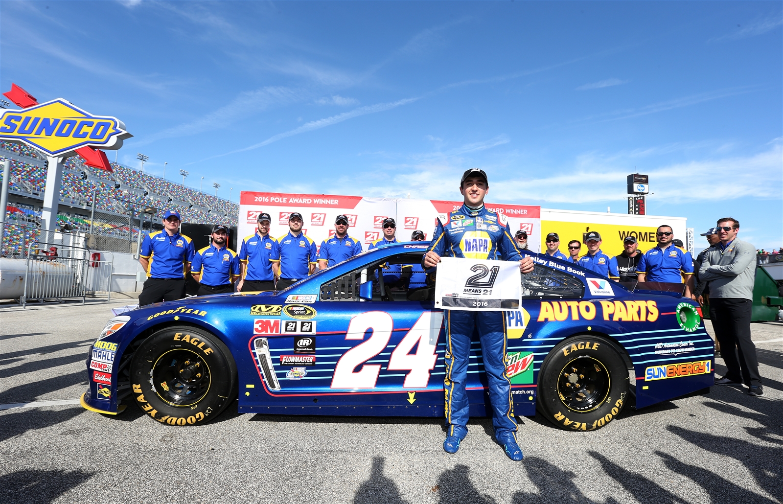 Father-son duos that have won Daytona 500 poles - Official Site Of NASCAR