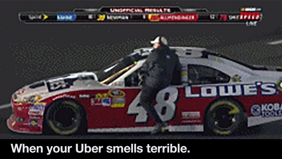 @nascarcasm: NASCAR GIFs for everyday life - Official Site Of NASCAR