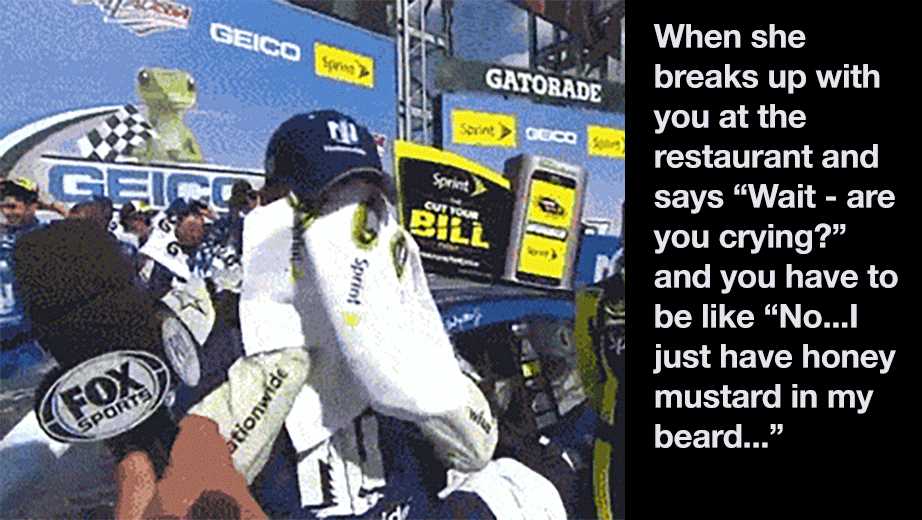 @nascarcasm: NASCAR GIFs for everyday life - Official Site Of NASCAR