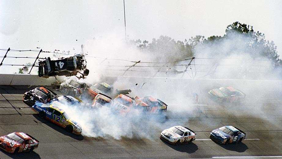 Memorable wrecks at Talladega Superspeedway | NASCAR