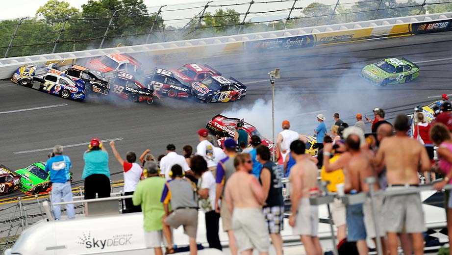 Memorable wrecks at Talladega Superspeedway | NASCAR