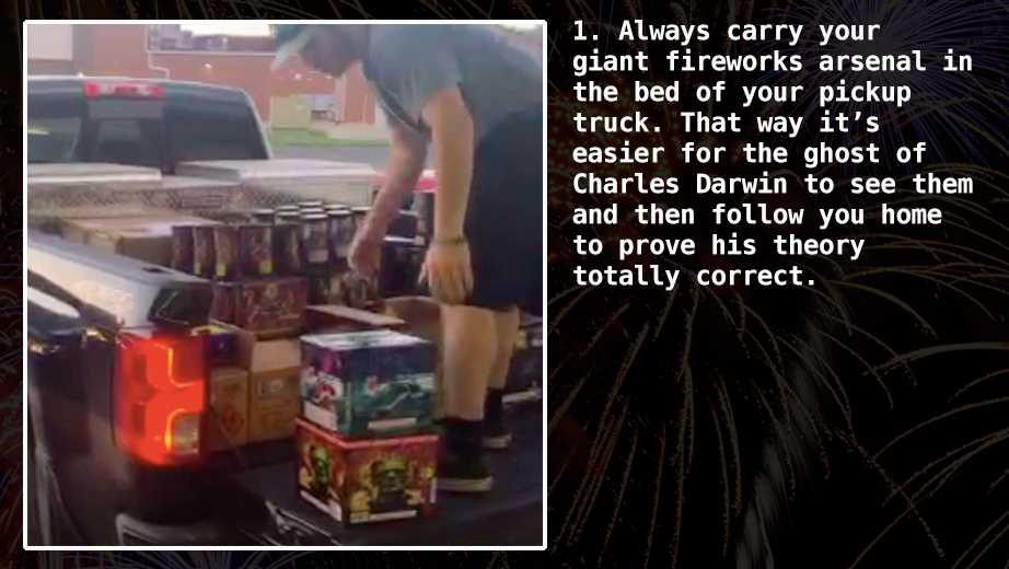 @nascarcasm: Uncle Tony's fireworks safety tips | NASCAR.com