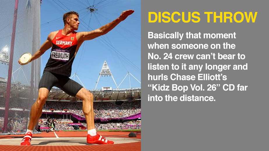 @nascarcasm: NASCAR-splaining the Olympics - Official Site Of NASCAR