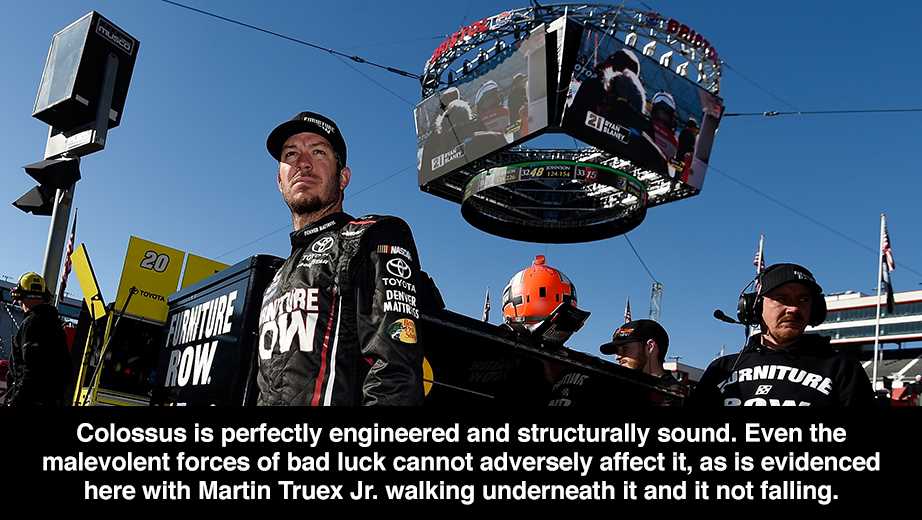 @nascarcasm: Why Bristol's 'Colossus' rules | Official Site Of NASCAR