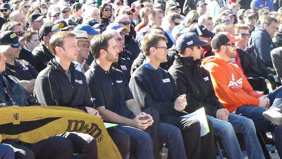 @nascarcasm: Kyle Busch can nap anywhere - Official Site Of NASCAR