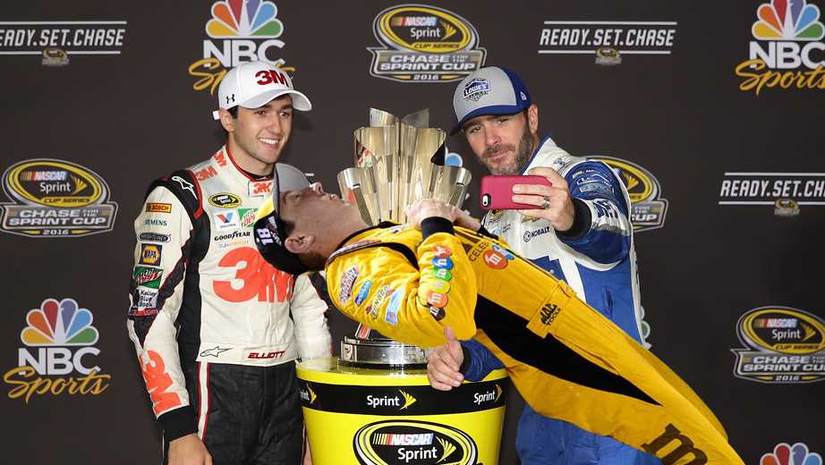 @nascarcasm: Kyle Busch can nap anywhere - Official Site Of NASCAR