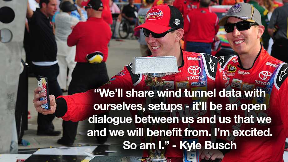 @nascarcasm: Joe Gibbs Racing announces technical alliance with Joe ...