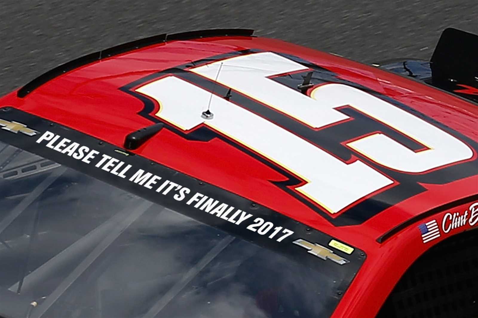 What driver windshields should really say - Official Site Of NASCAR