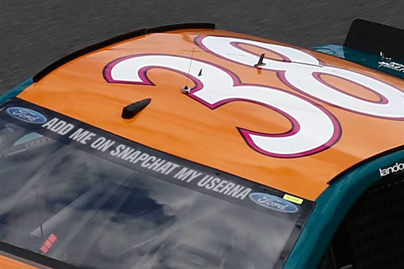 What driver windshields should really say - Official Site Of NASCAR