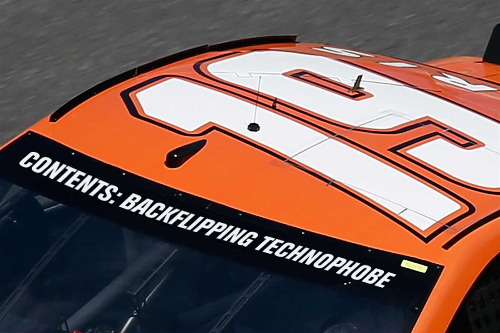 What driver windshields should really say - Official Site Of NASCAR