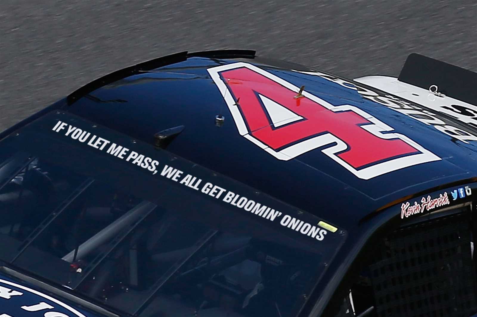 What driver windshields should really say - Official Site Of NASCAR