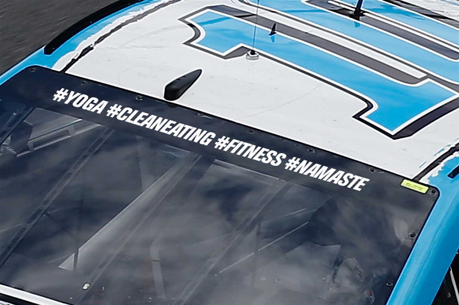 What driver windshields should really say - Official Site Of NASCAR