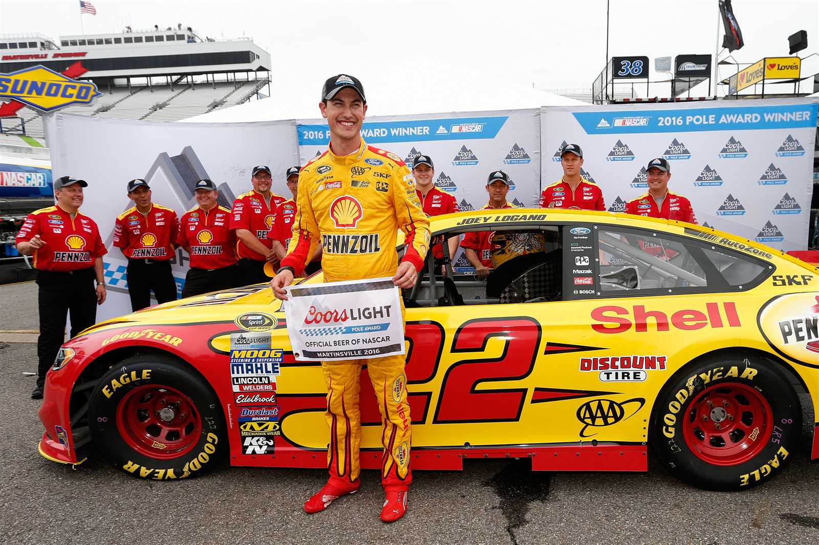 2016 Coors Light Pole Award Winners - Official Site Of NASCAR