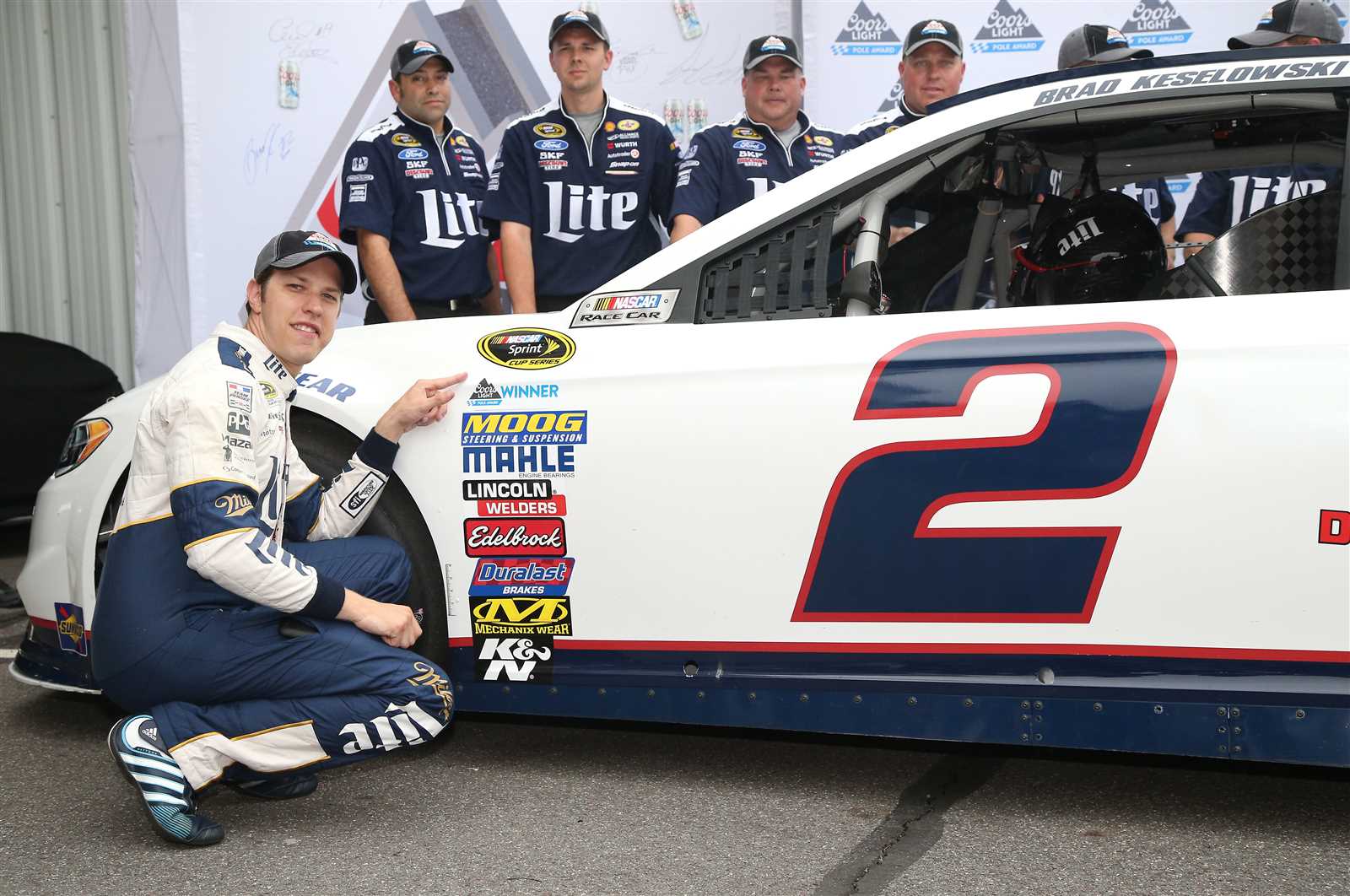 2016 Coors Light Pole Award Winners - Official Site Of NASCAR