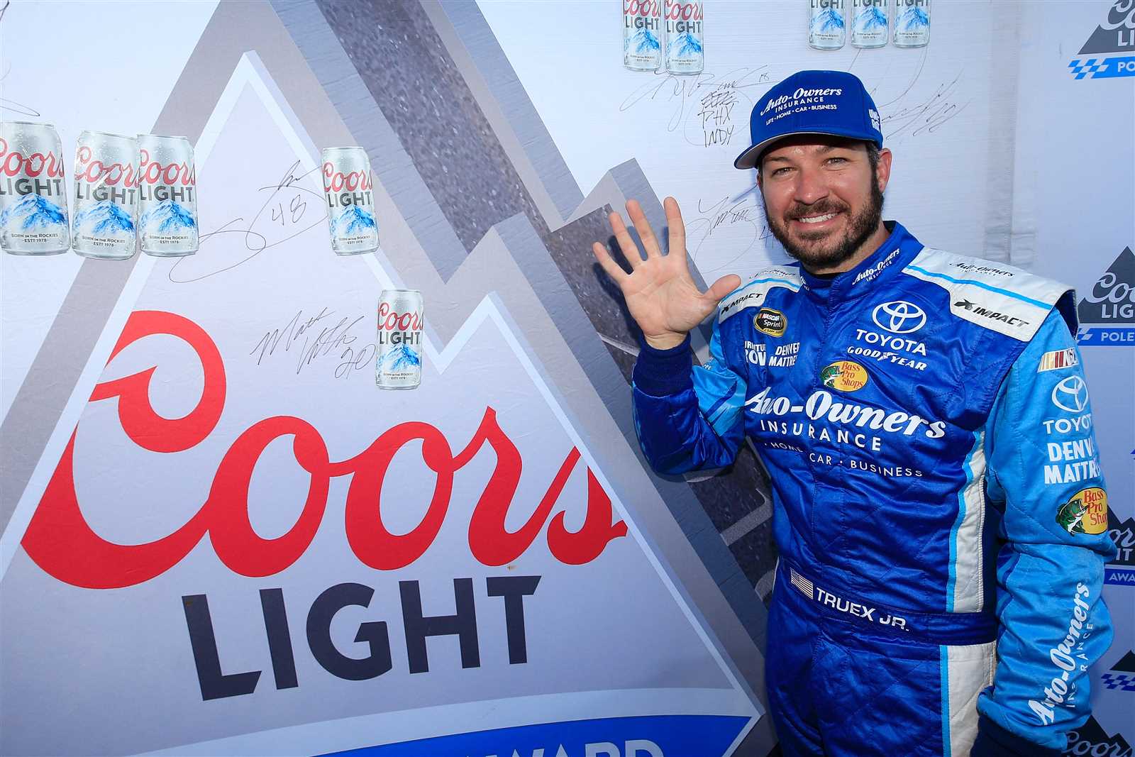 2016 Coors Light Pole Award Winners - Official Site Of NASCAR