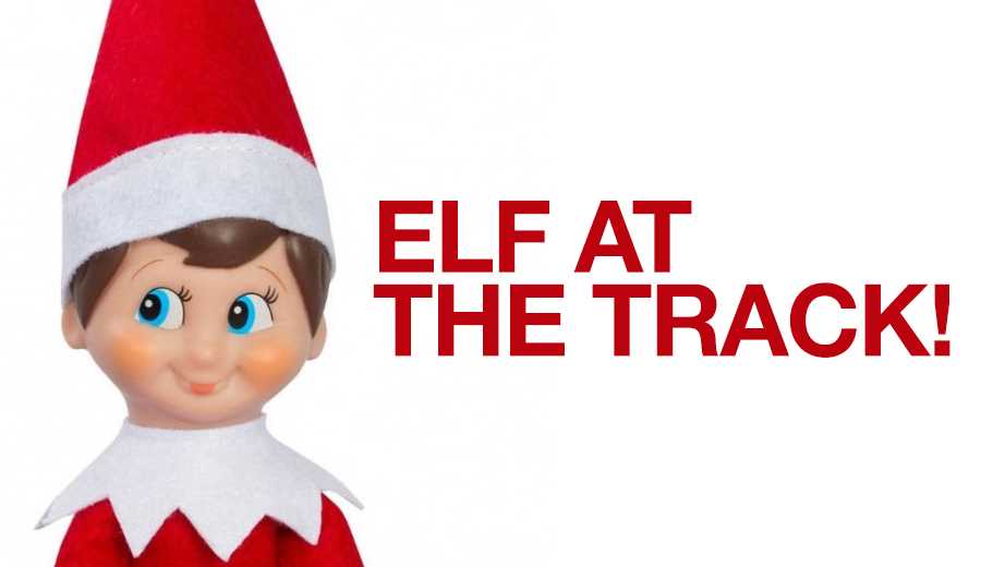 @nascarcasm: Elf at the track - Official Site Of NASCAR
