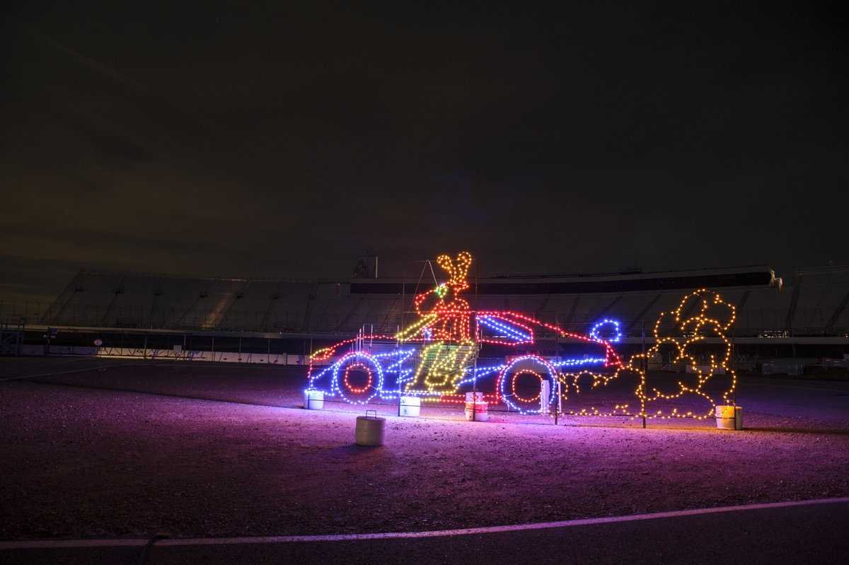 Holiday lights at NASCAR tracks - Official Site Of NASCAR