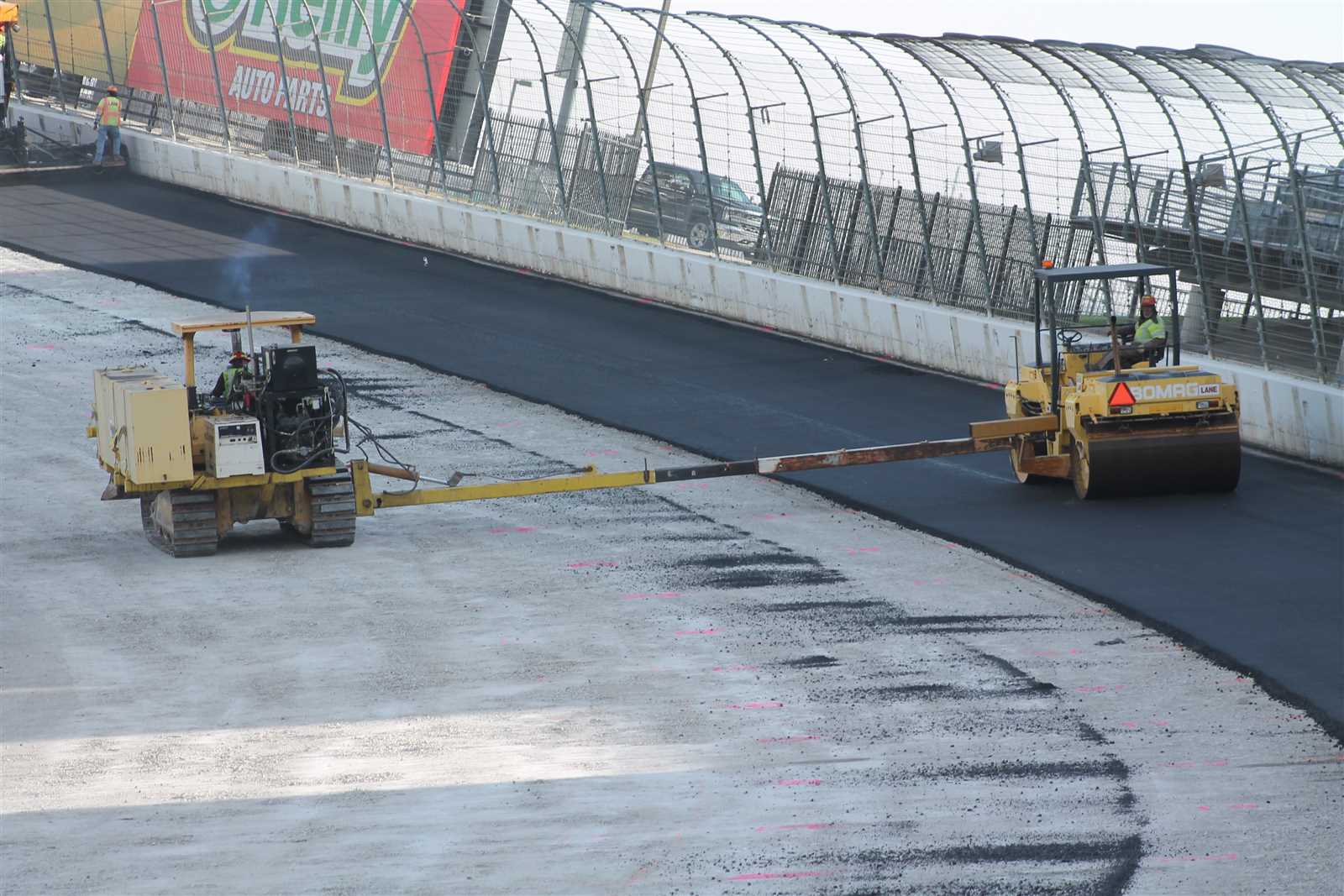 Texas Motor Speedway repave in photos | NASCAR