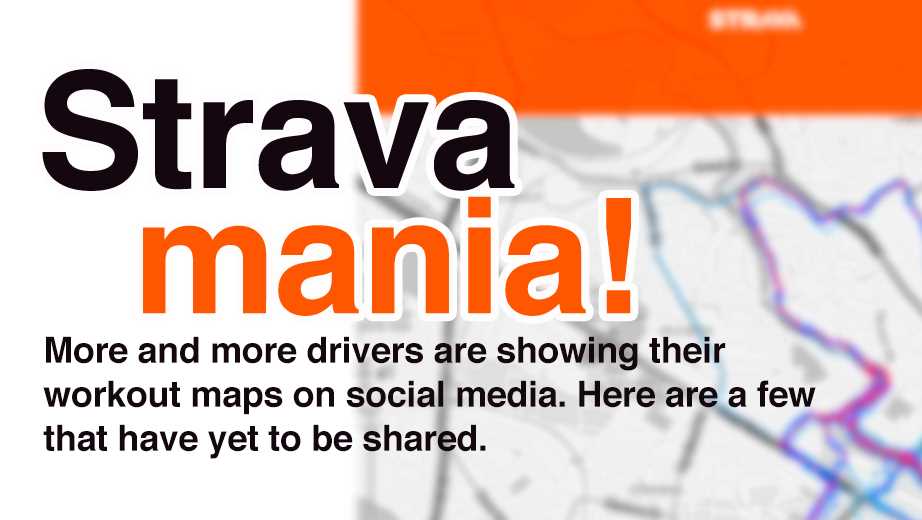 @nascarcasm: Strava mania! Zany bike workout maps - Official Site Of NASCAR