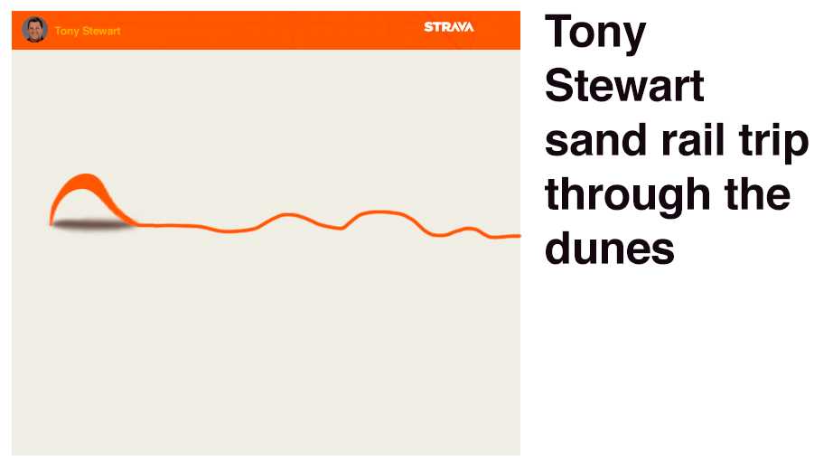 @nascarcasm: Strava mania! Zany bike workout maps - Official Site Of NASCAR
