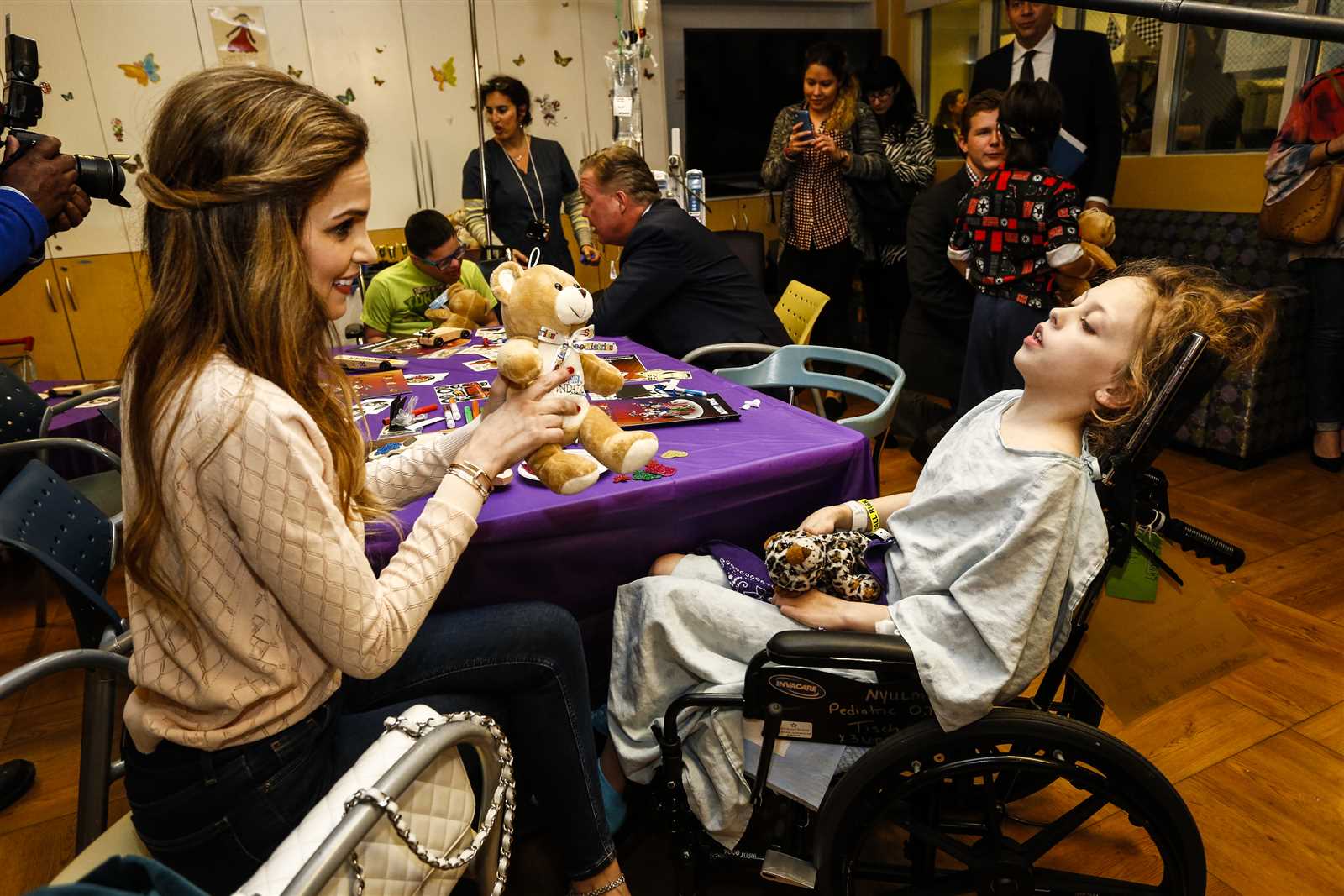 Brian, Amy France make special visit at NYU | Official Site Of NASCAR