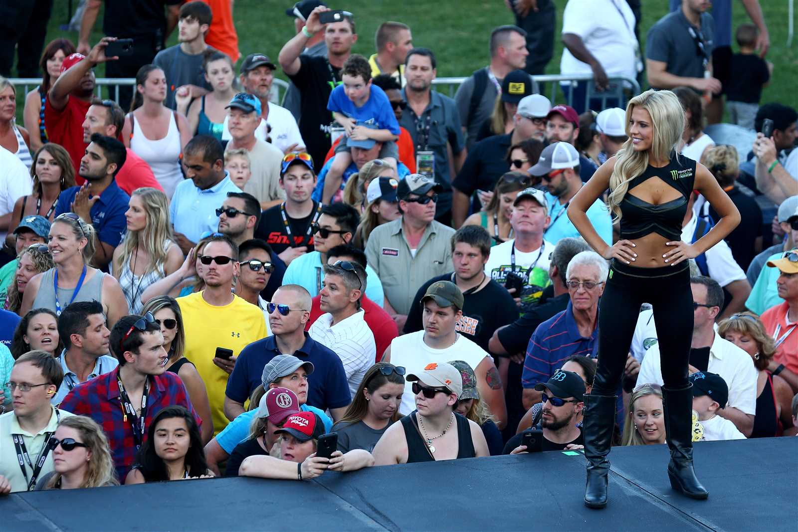 Best of: Monster Energy girls at the track - Official Site Of NASCAR