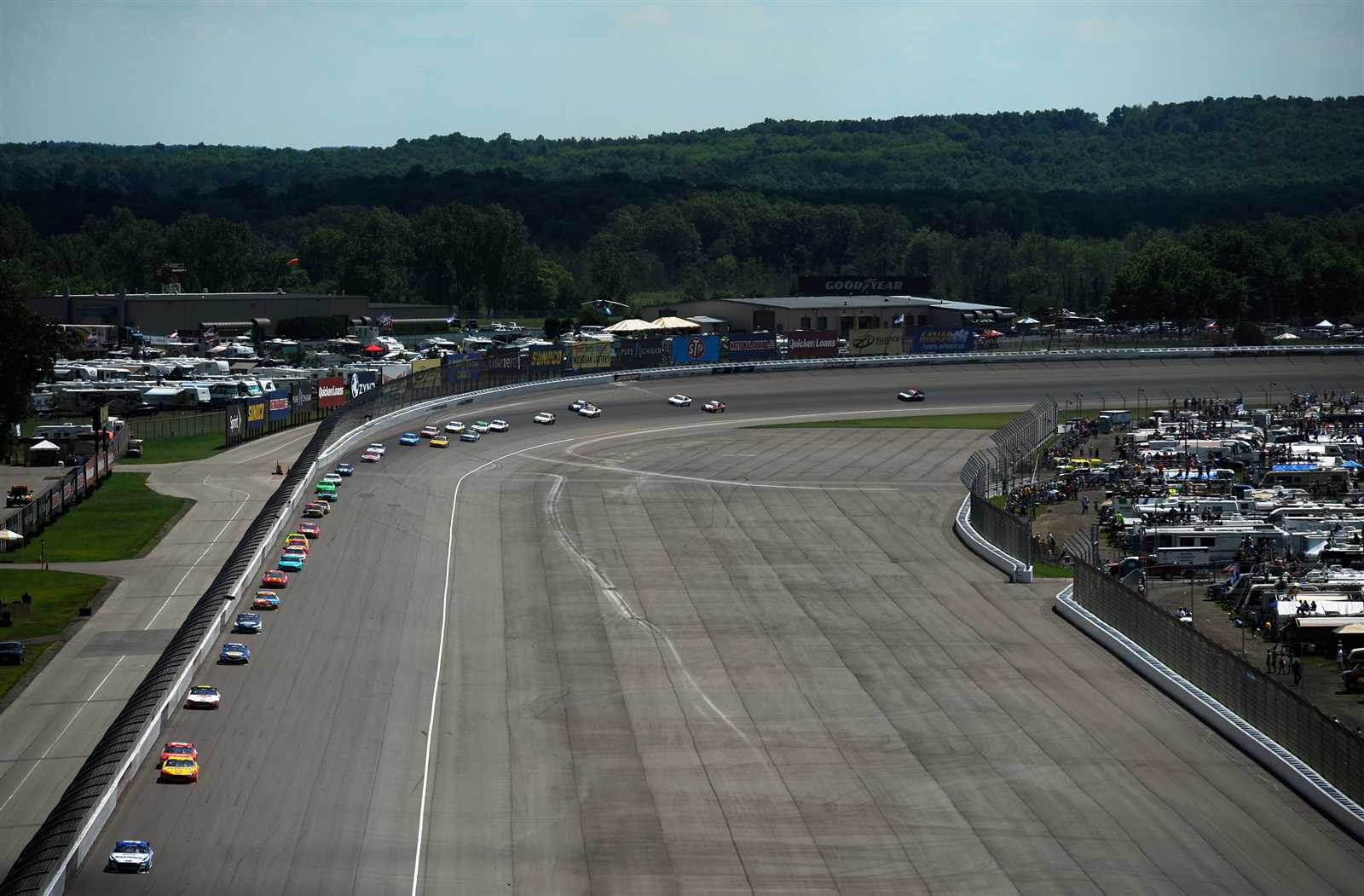 Monster Energy NASCAR Cup Series tracks racing surface ages and ...