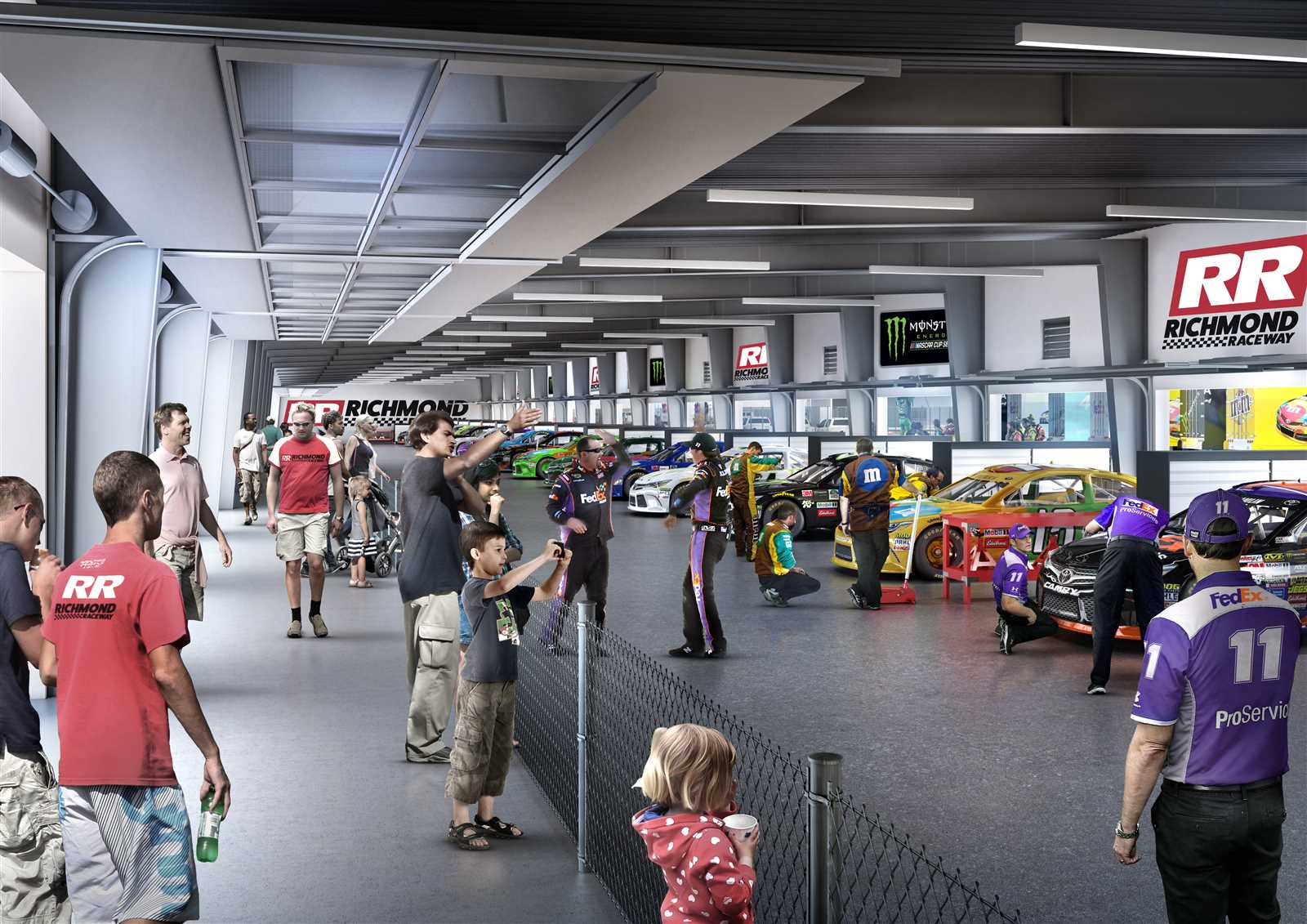 Artist renderings of new-look Richmond Raceway - Official Site Of NASCAR