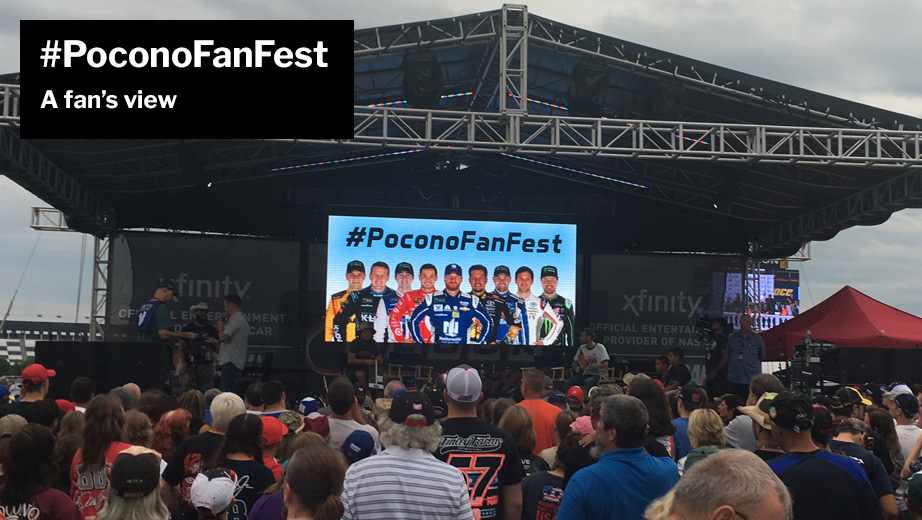 Pocono Fan Fest: A Fan's View - Official Site Of NASCAR