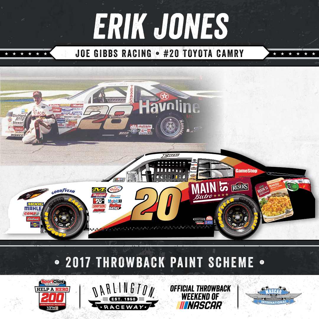 2017 Darlington Throwback Paint Schemes - Official Site Of NASCAR