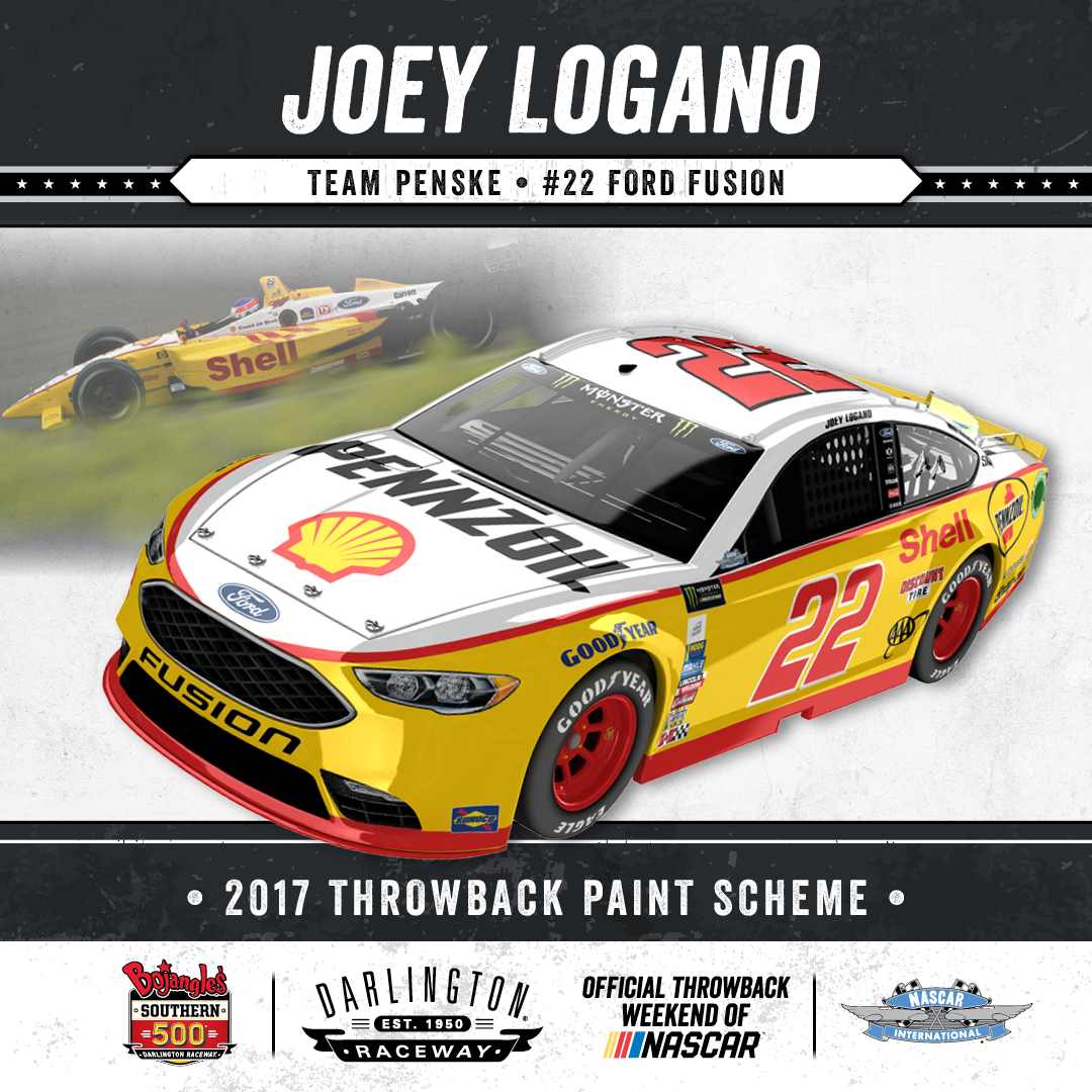 2017 Darlington Throwback Paint Schemes - Official Site Of NASCAR