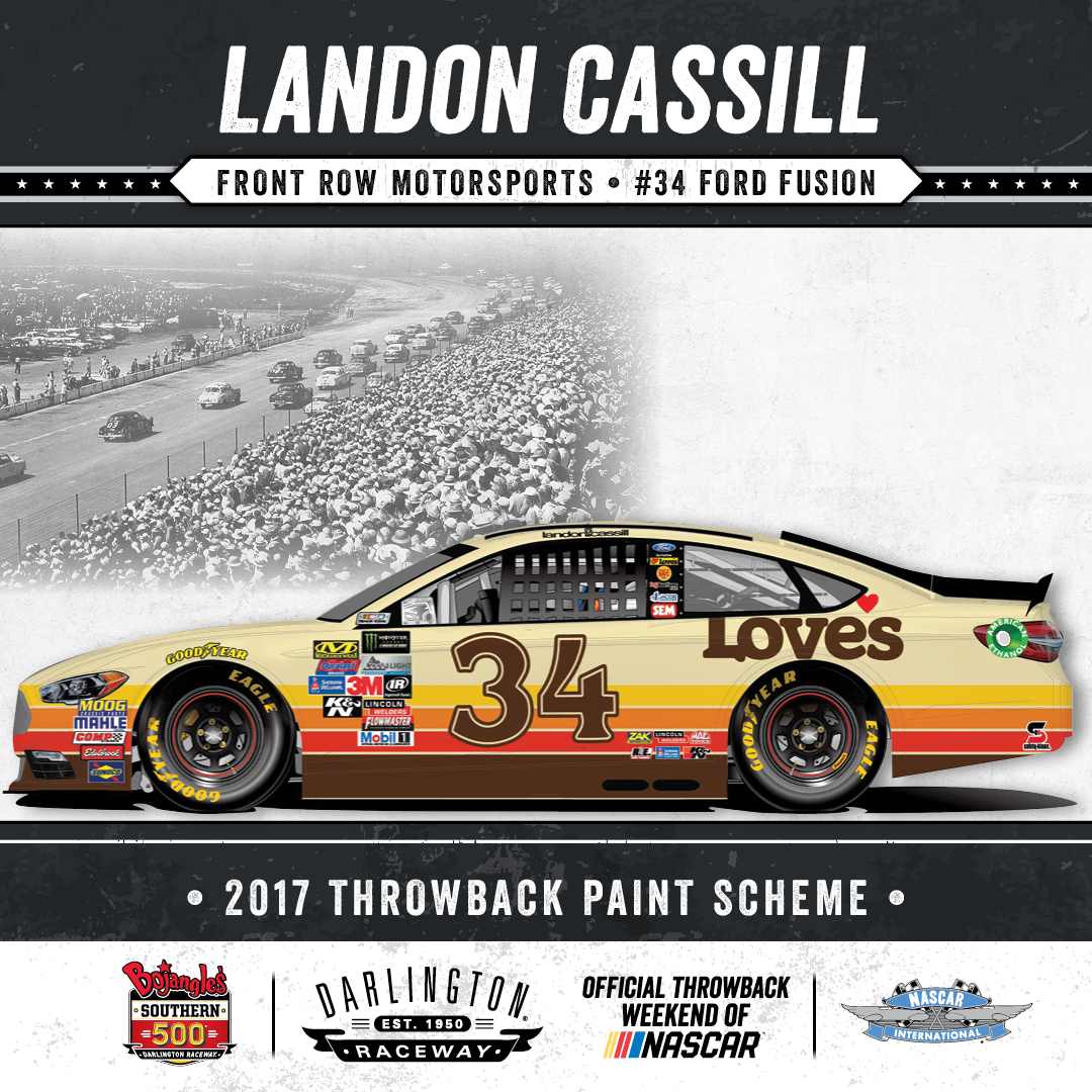 2017 Darlington Throwback Paint Schemes - Official Site Of NASCAR