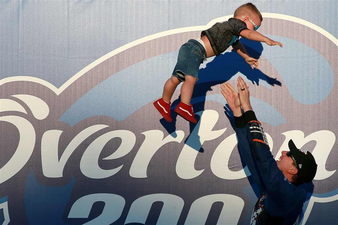 @nascarcasm: A gallery of Brexton Busch practically flying in Victory ...