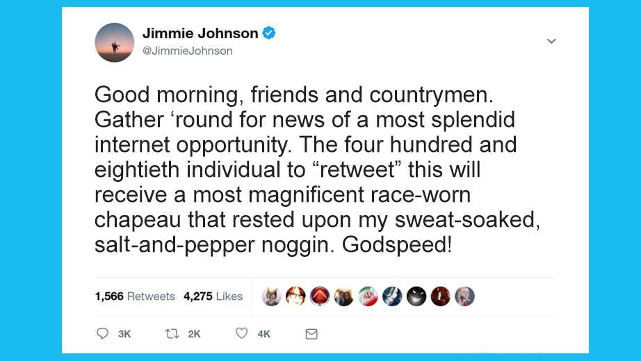 Imagine NASCAR Twitter with 280 characters - Official Site Of NASCAR