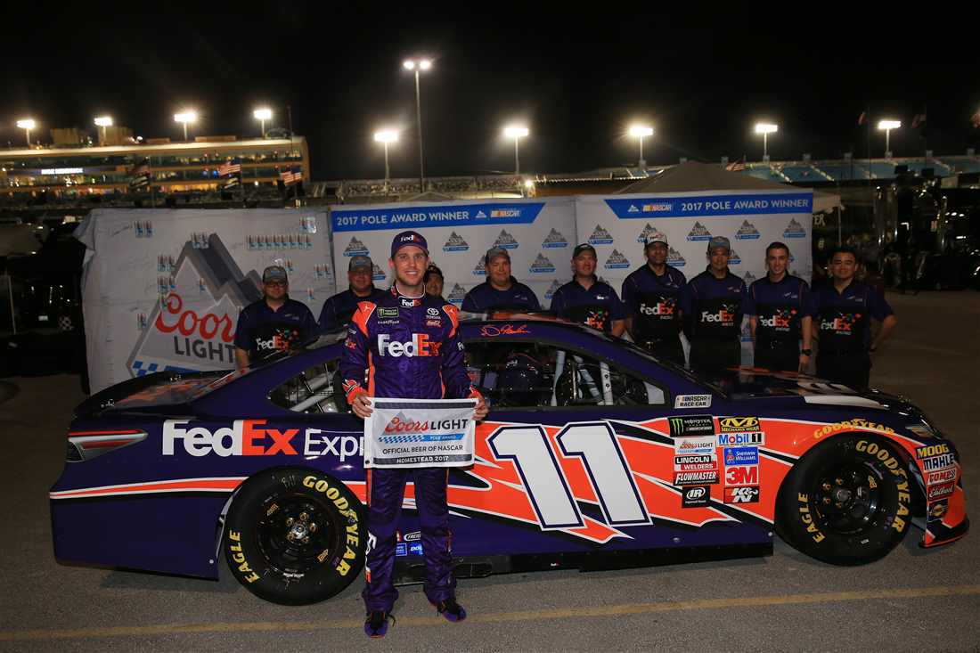 2017 Coors Light Pole Award winners - Official Site Of NASCAR