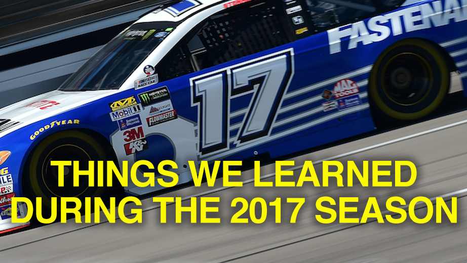 @nascarcasm: 17 things we learned in 2017 - Official Site Of NASCAR