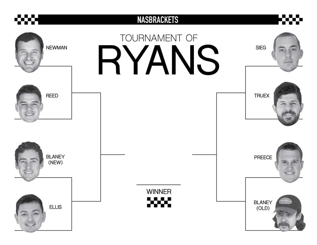 @nascarcasm: March NASbrackets - Official Site Of NASCAR