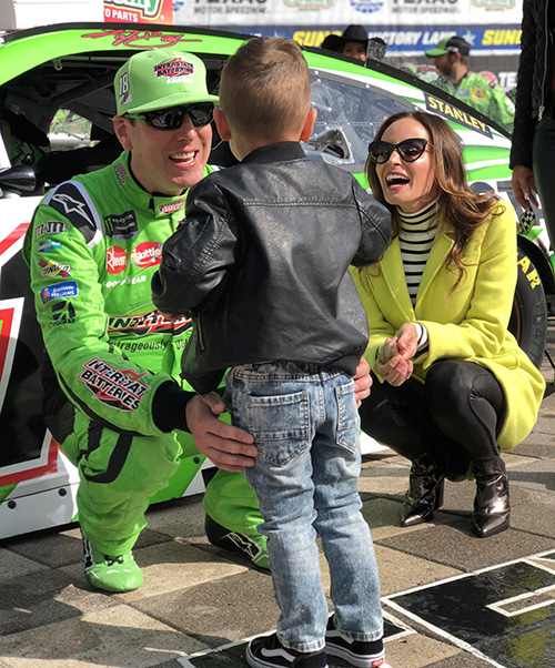 Busch family celebrates Texas victory - Official Site Of NASCAR
