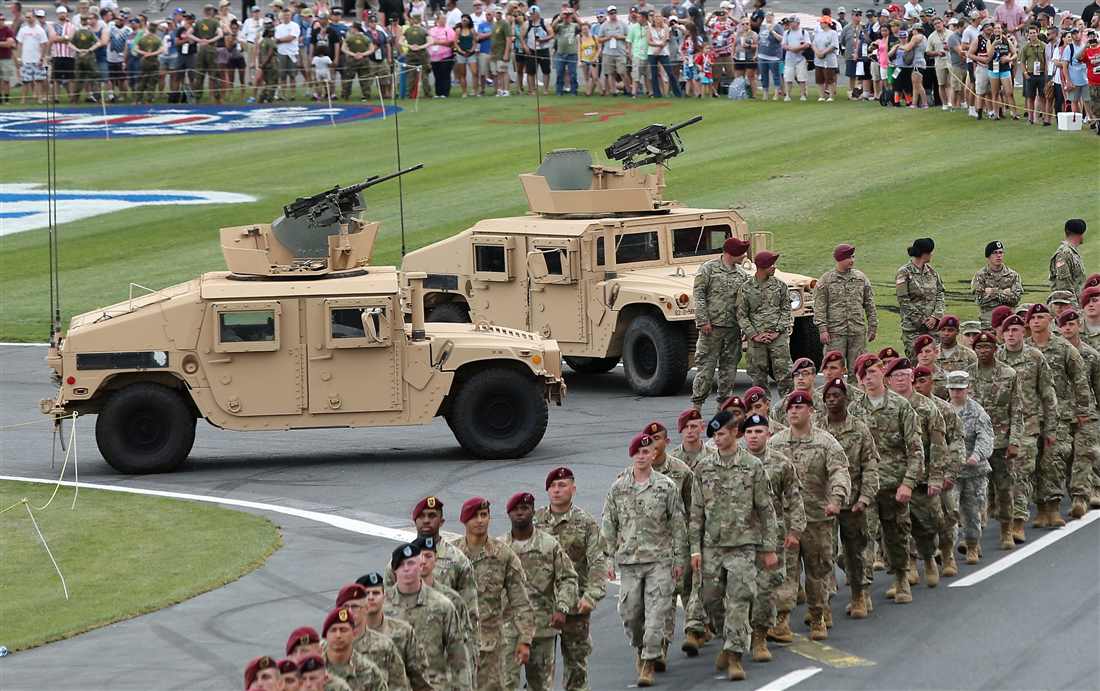 NASCAR Salutes: Honoring military at Charlotte | NASCAR.com