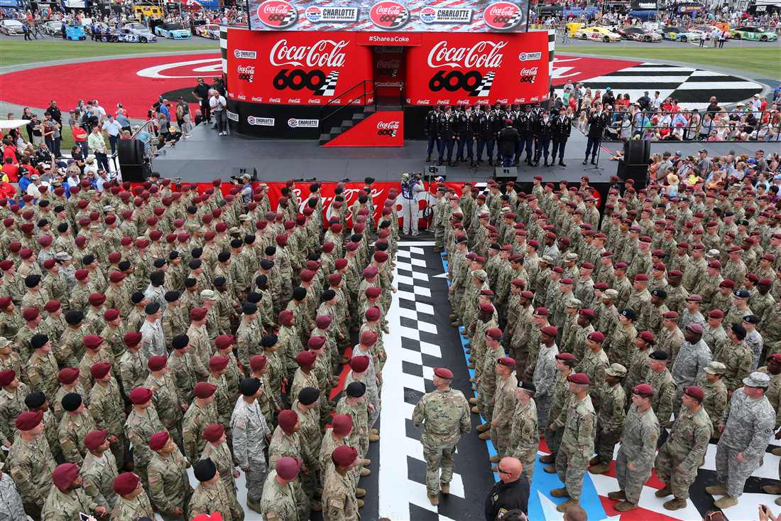 NASCAR Salutes: Honoring military at Charlotte | NASCAR.com