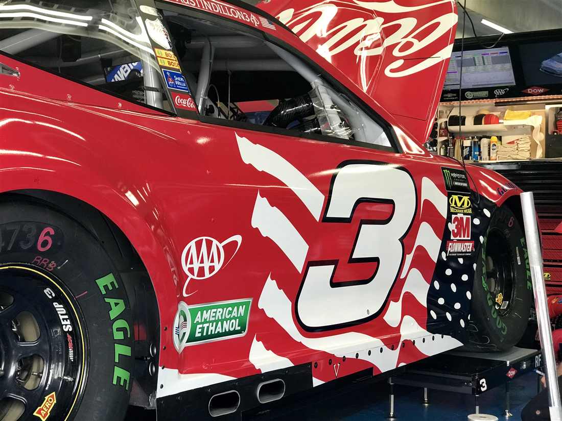 Red, white and NASCAR Salutes: Every angle of paint schemes - Official ...