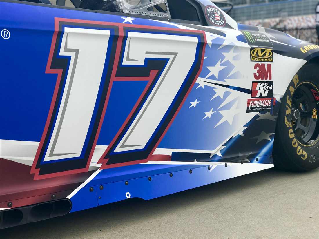 Red, white and NASCAR Salutes: Every angle of paint schemes - Official ...