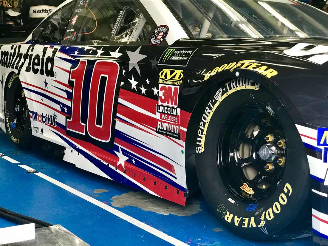 Red, white and NASCAR Salutes: Every angle of paint schemes - Official ...