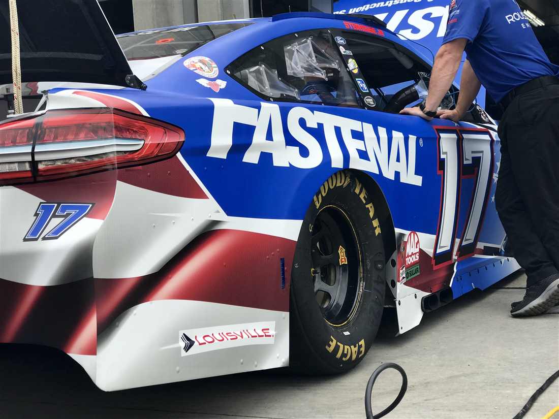 Red, white and NASCAR Salutes: Every angle of paint schemes - Official ...
