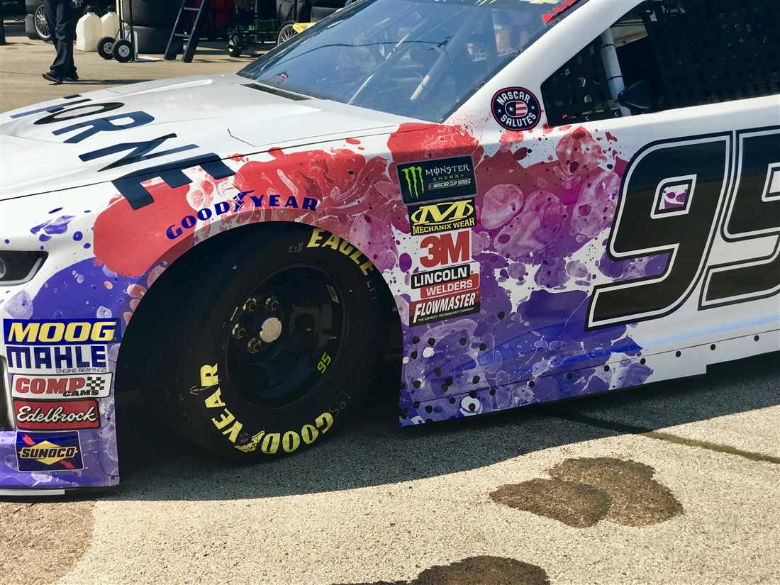 Every angle: Fresh new paint at Chicagoland - Official Site Of NASCAR
