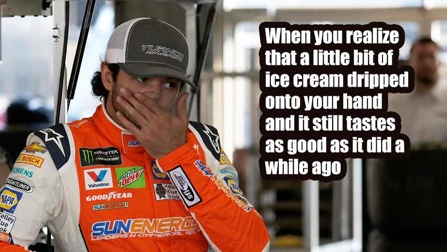 @nascarcasm: Totally relatable ice cream moments - Official Site Of NASCAR