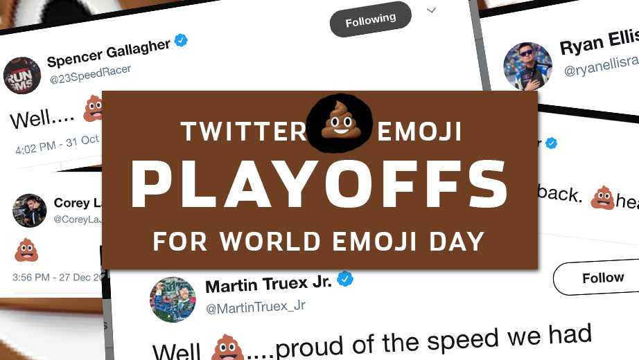 Steve Luvender's Twitter poop emoji playoffs for World Emoji Day ...